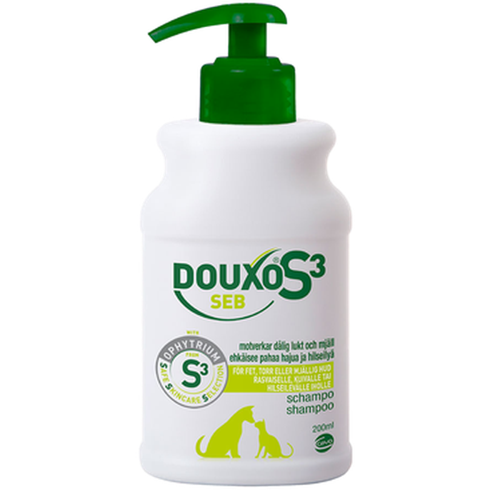 Douxo S3 Seb Shampoo 200 ml | Dyrekassen