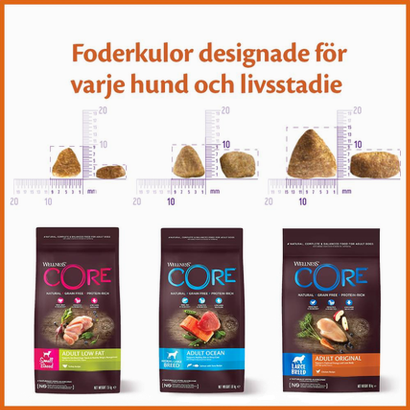 CORE Petfood Dog Adult Medium & Large Breed Ocean | Dyrekassen