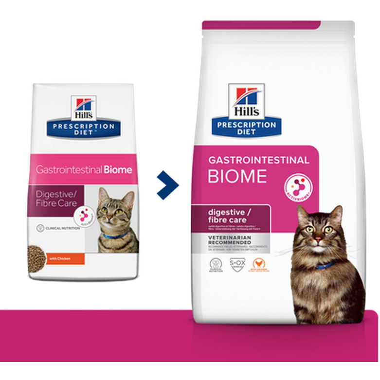 Hill's Prescription Diet Feline Gastrointestinal Biome Digestive ...