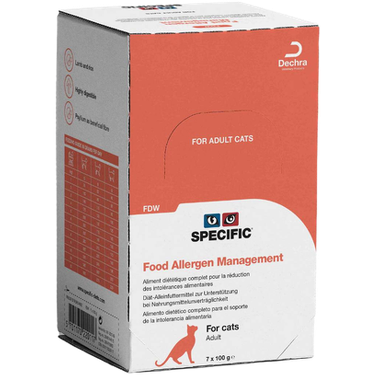 Specific Cats FDW Food Allergen Management 100 g x 7 stk. | Dyrekassen