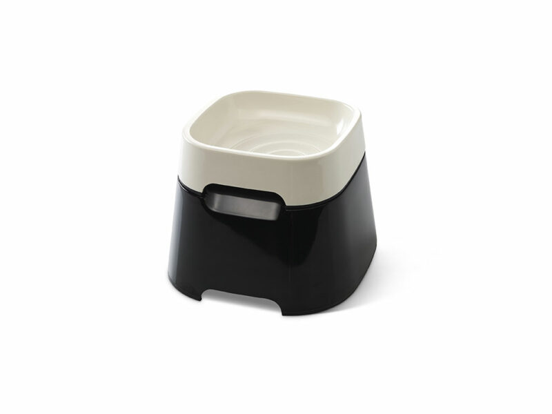 Savic Vannskål Ergo Cube Black 22x22x16cm 22x22x16cm | Dyrekassen