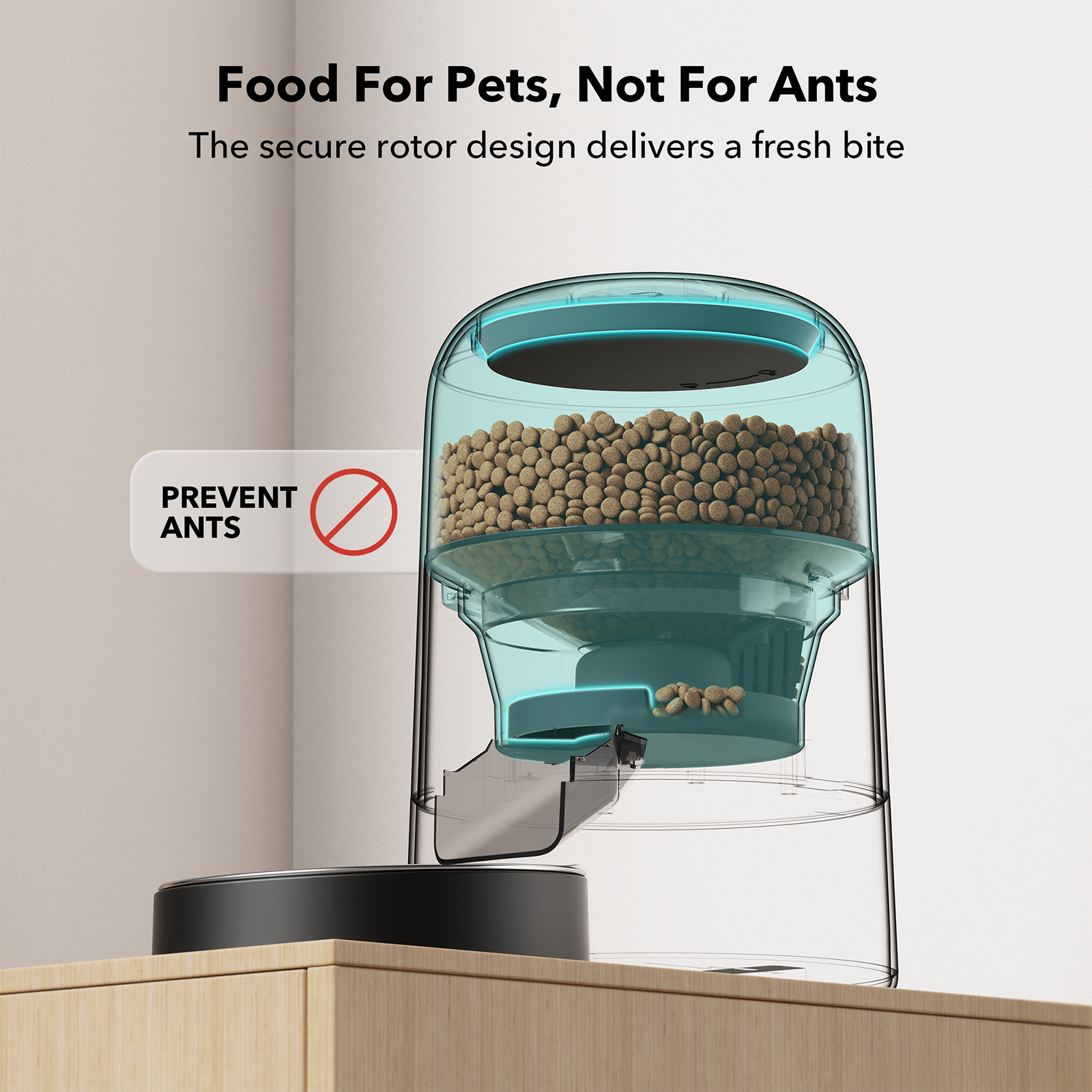 Petlibro Air Automatic Feeder, svart | Dyrekassen