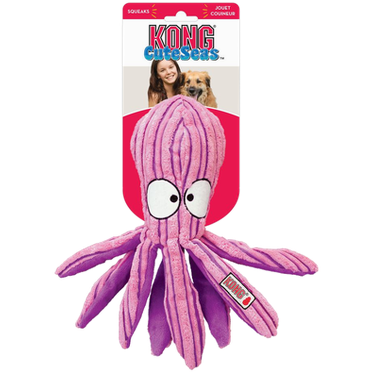 Kong CuteSeas Octopus Manchester Dog Toy | Dyrekassen