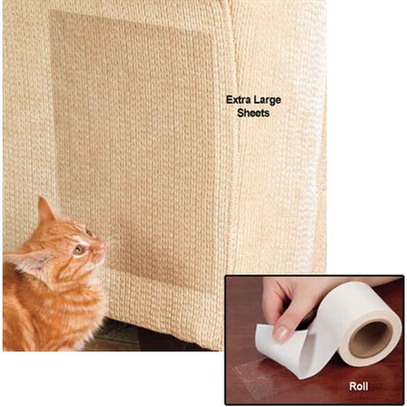 Sticky Paws Strips på rull - Antiklorestrips for katter 10m | Dyrekassen