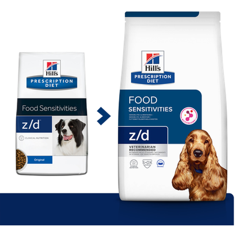 Hill's Prescription Diet Dog z/d Food Sensitivities Skin Care Original ...