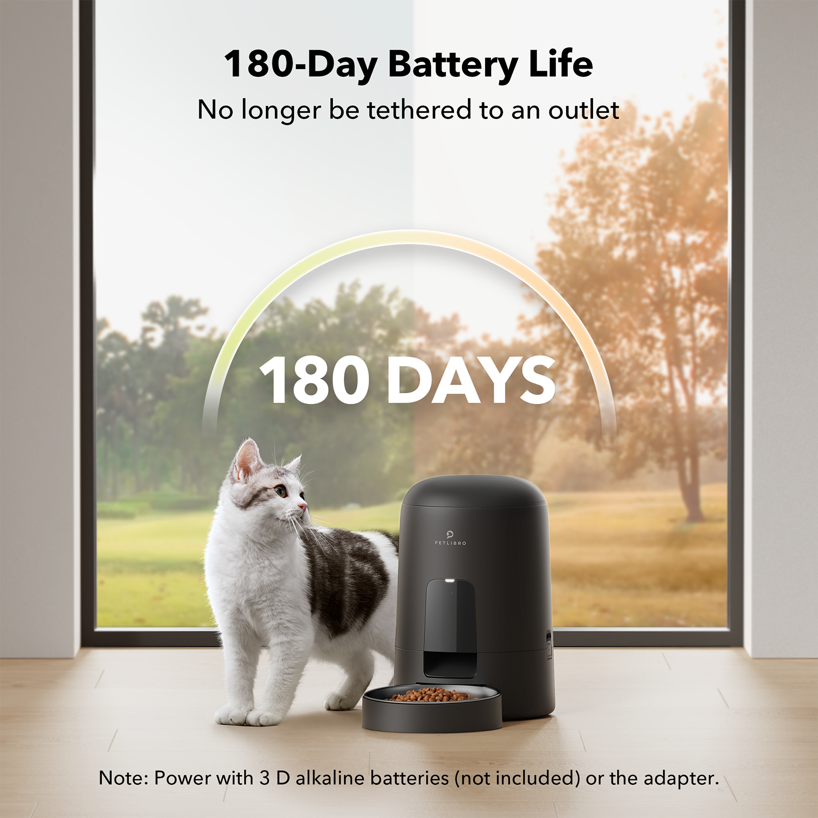 Petlibro Air Automatic Feeder, svart | Dyrekassen